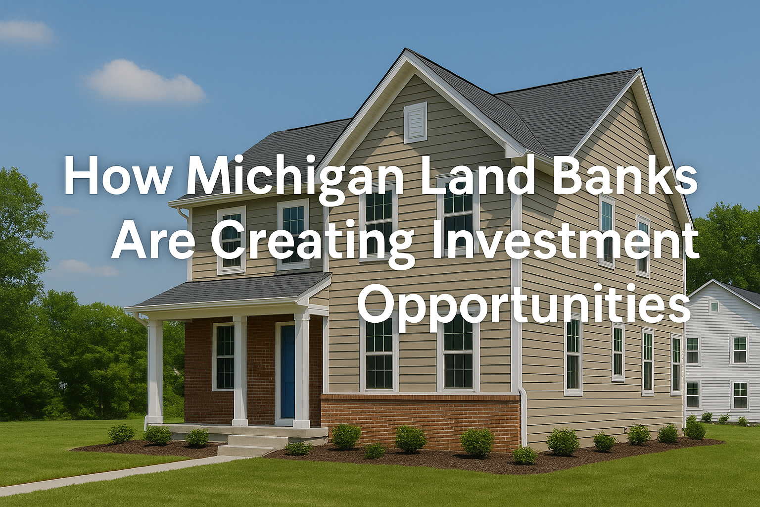 How Michigan Land Banks Are Creating Investment Opportunities ...